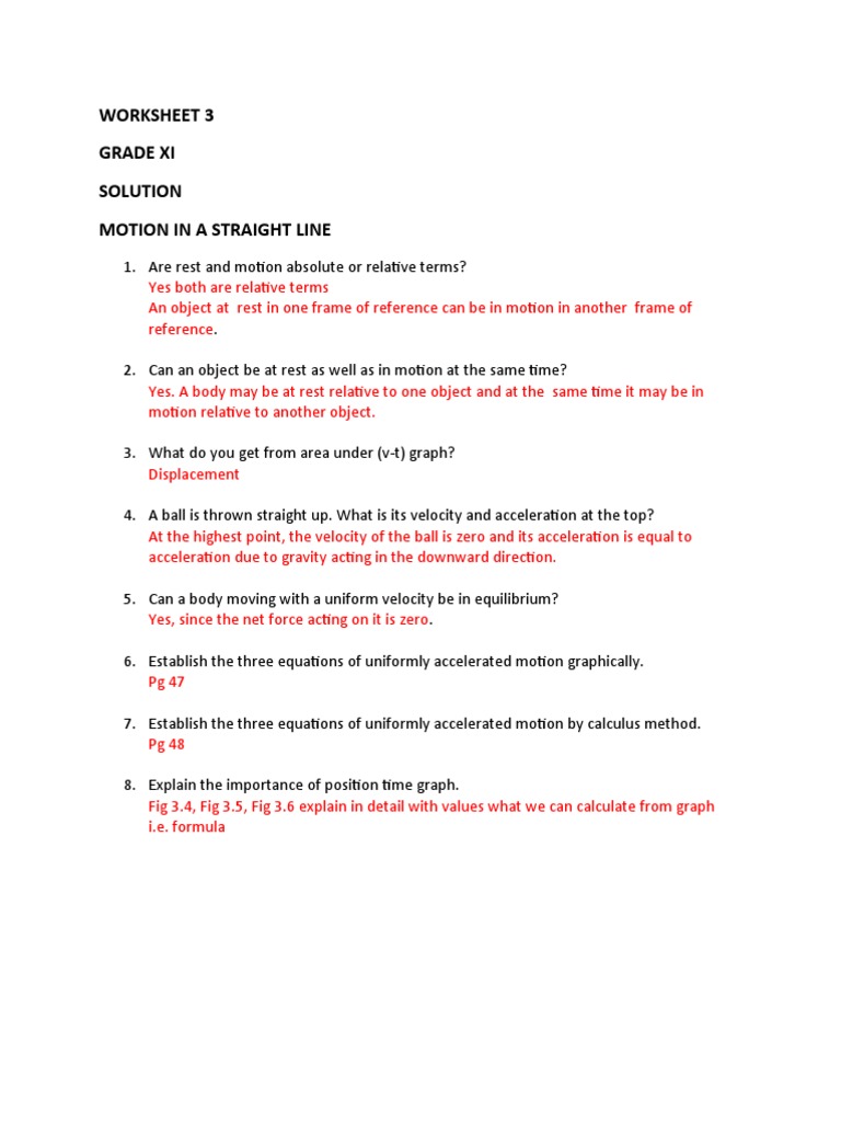 Chapter 3 | PDF | Velocity | Acceleration
