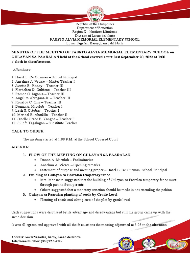 Gulayan Sa Paaralan | PDF