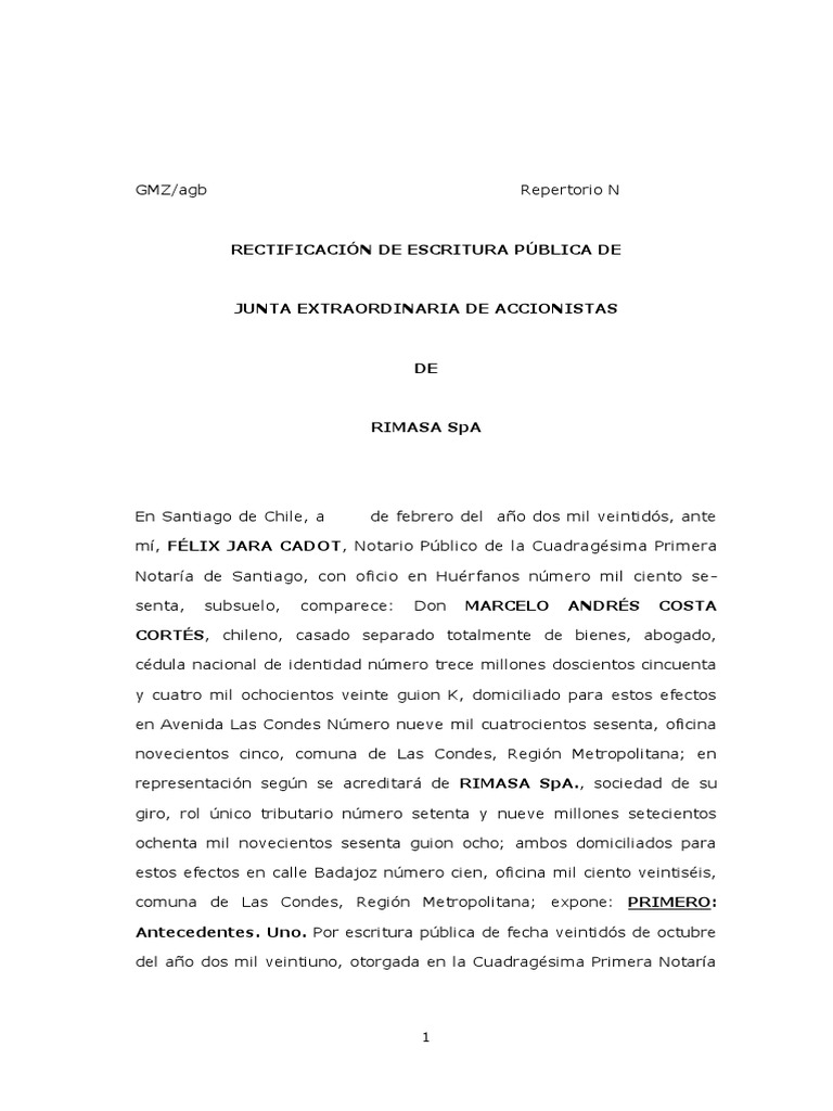 2021.12.31 Rectificación Rimasa | PDF