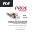 Machine Safety Risk Assessment | PDF | Risk | Occupational Safety And ...