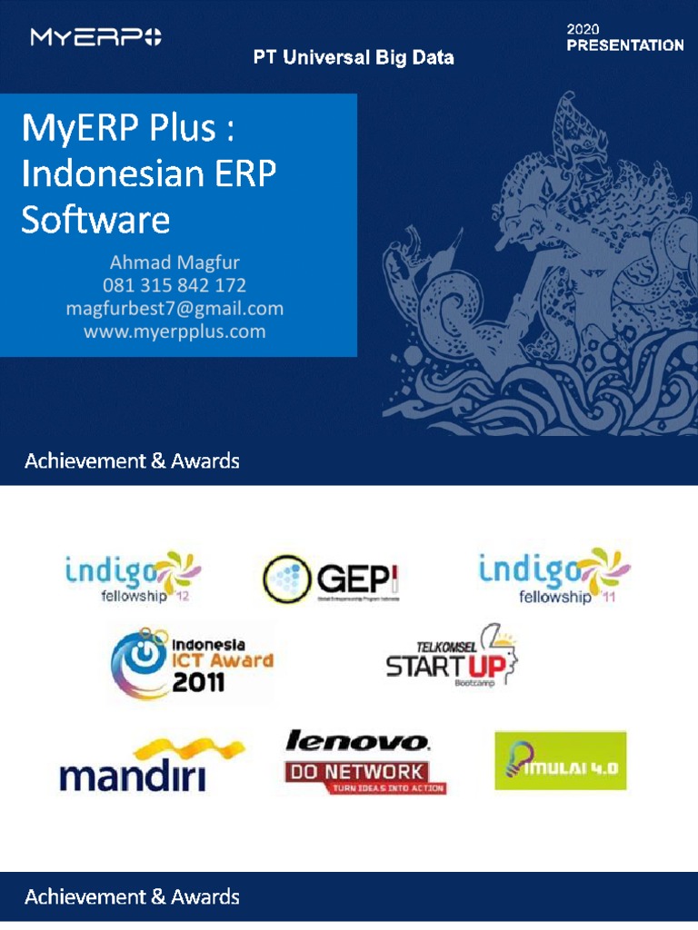 Presentasi - MyERP Plus | PDF