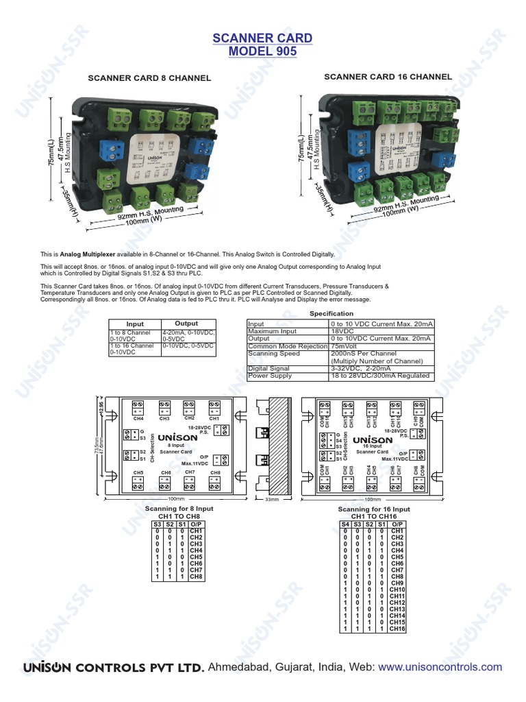 Scanner Card Photo Specification | PDF