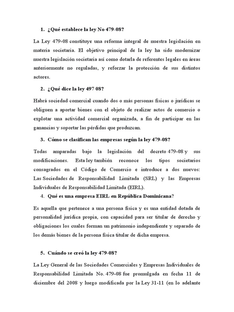 Qué Establece La Ley No 479 | PDF | Justicia | Crimen y violencia