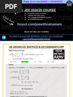 Matrices and Determinants PYQ JEE Very Imp Jee Questions | PDF | Matrix (Mathematics ...