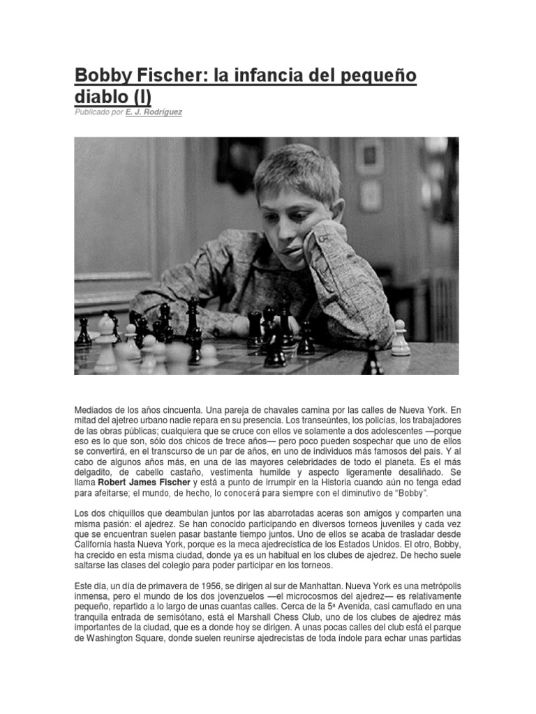Bobby Fischer | PDF