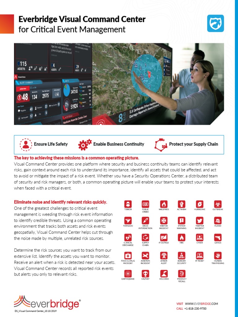 EverBridge-Visual Command Center | PDF | Risk | Information Technology