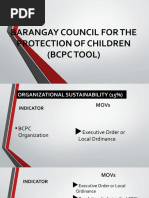 BCPC Quarterly Accomplishment Report - Template | PDF