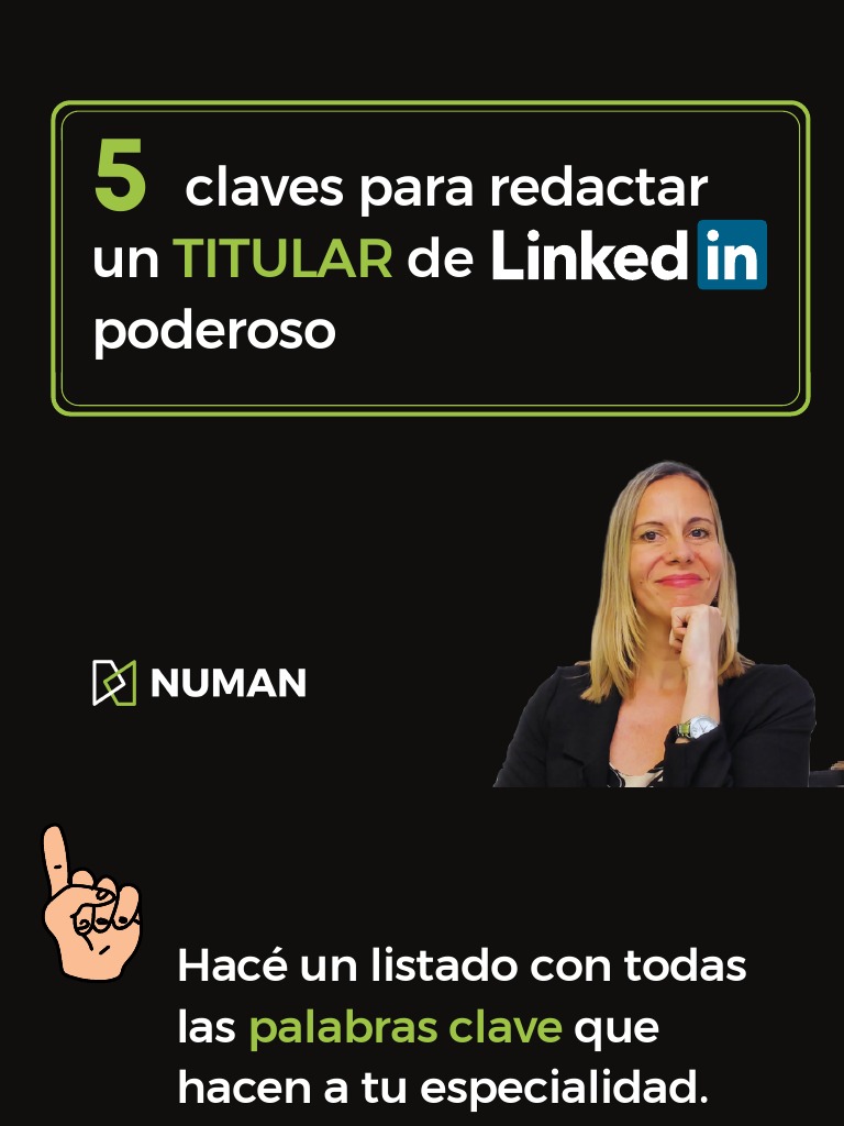 5 Claves para Un Titular Poderoso en Linkedin | PDF