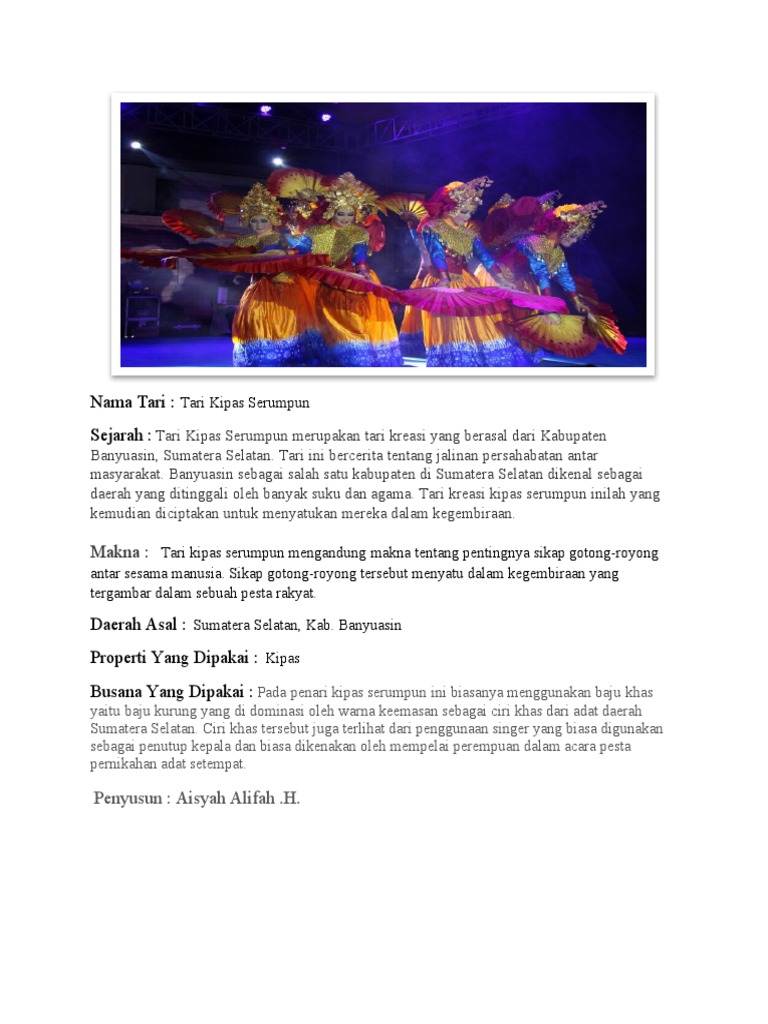 Lembar Kerja Tari | PDF