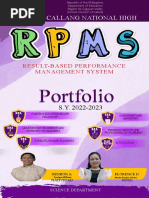 RPMS 2022 2023 Pink Design | PDF | Lesson Plan | Educational Assessment