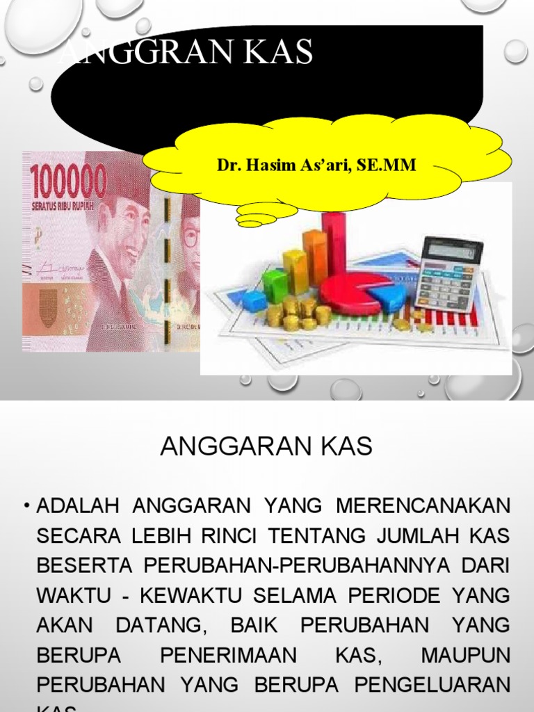 Materi PPT - Anggaran Kas | PDF | Bisnis