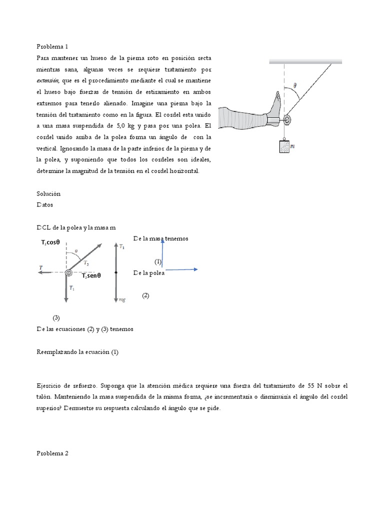 Ejercicios Fisica Estatica | PDF