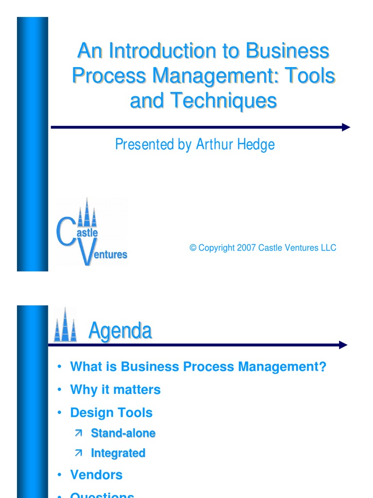 An Introduction To Business Process Management: Tools and Techniques ...