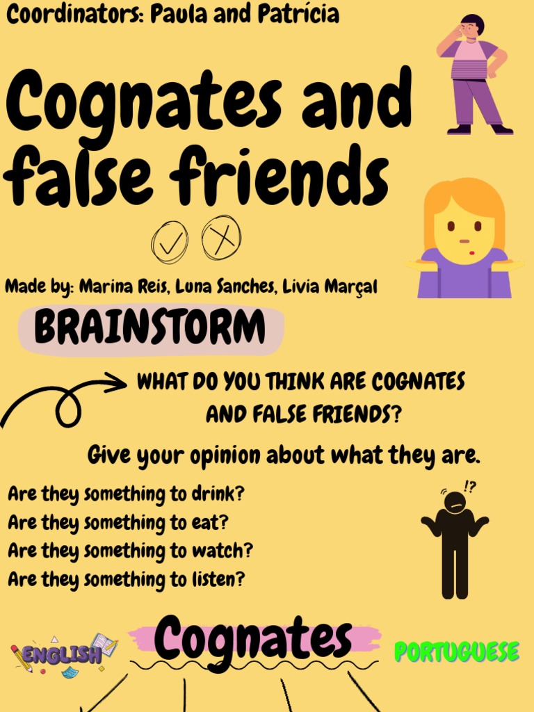 Cognates and False Friends | PDF
