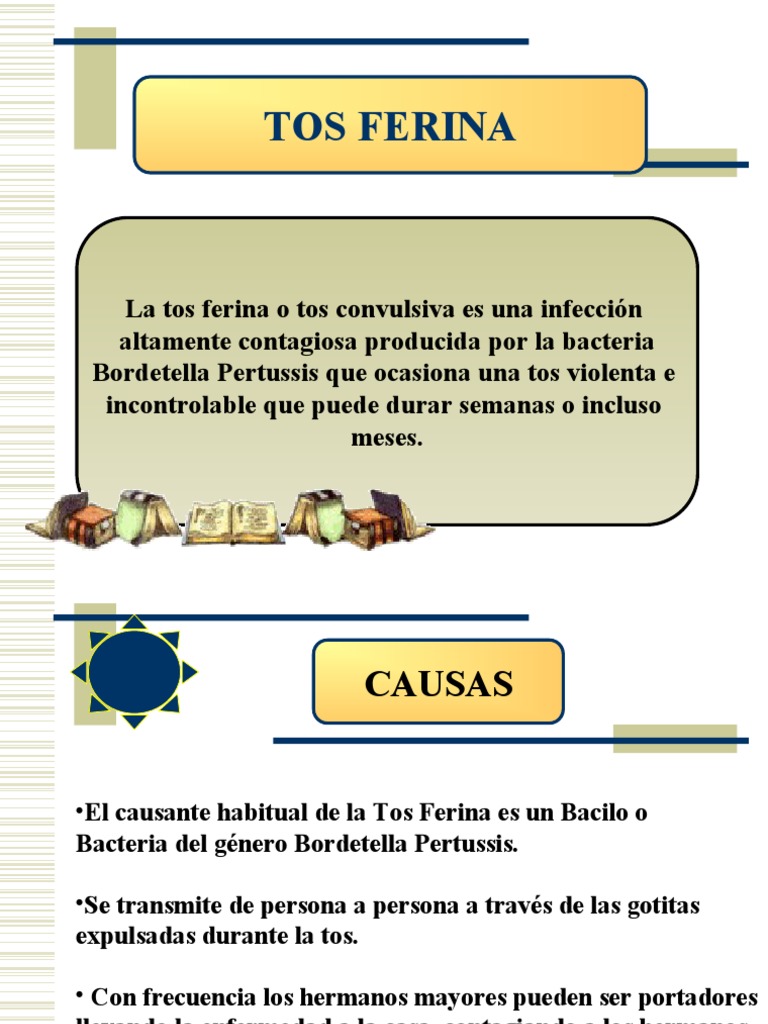 La Tos Ferina | Descargar gratis PDF | Tos | Salud pública