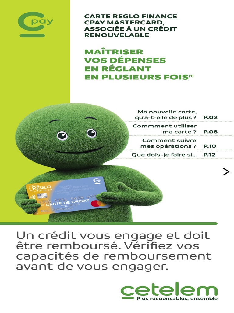 Carte Cpay Mastercard : Avantages et Utilisation | PDF | Finance et ...