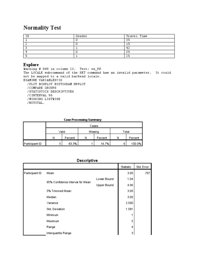 Normality Test | PDF | Normal Distribution | Scientific Method