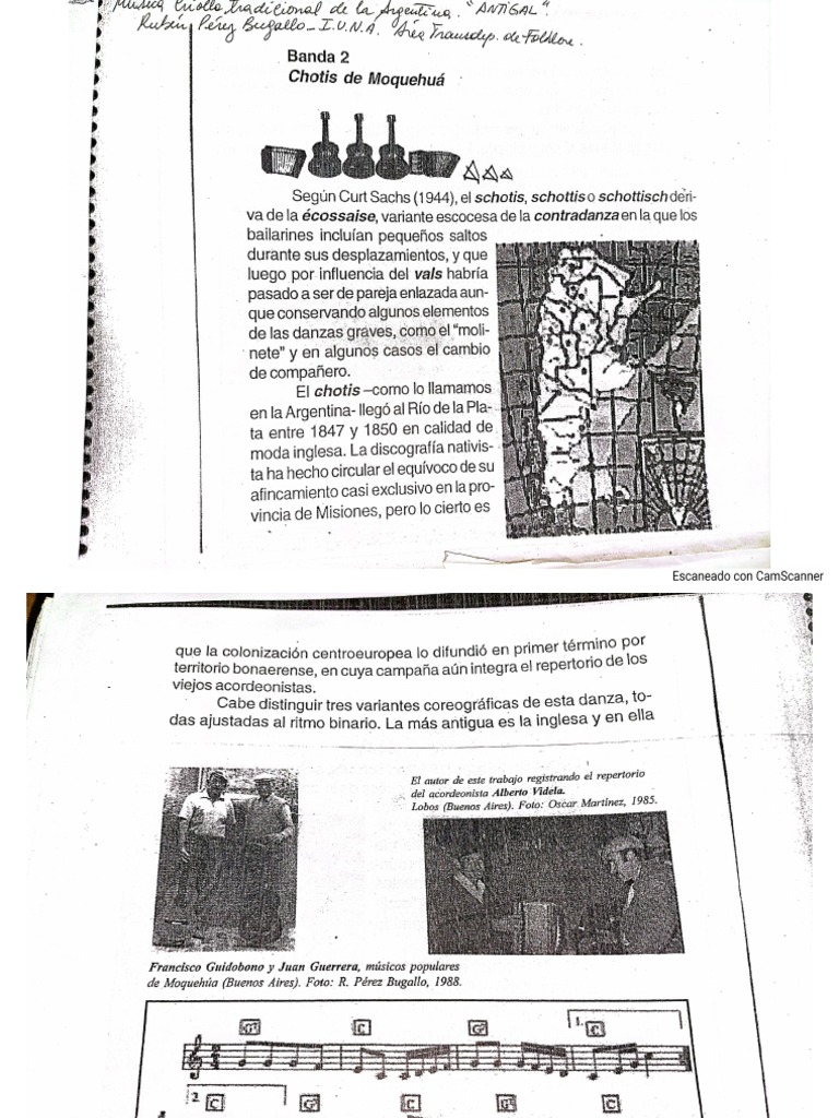 Danzas Marote Chaqueño Bugallo | PDF