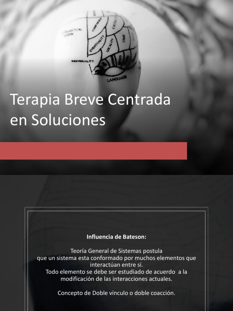 2 Terapia Breve Centrada en Solución | PDF | Sicología
