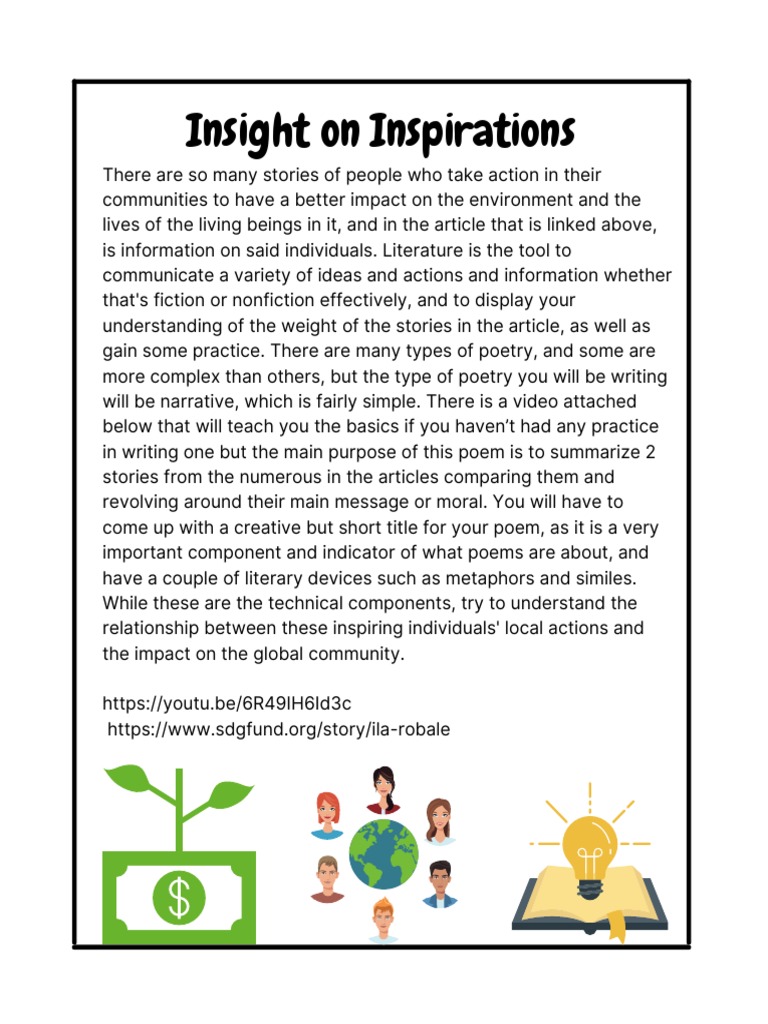 Insight On Inspirations | PDF