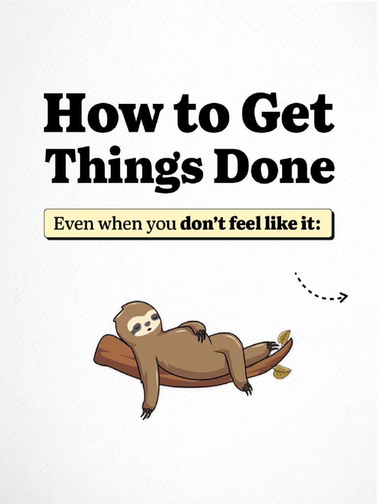 How To Do Things ? | PDF