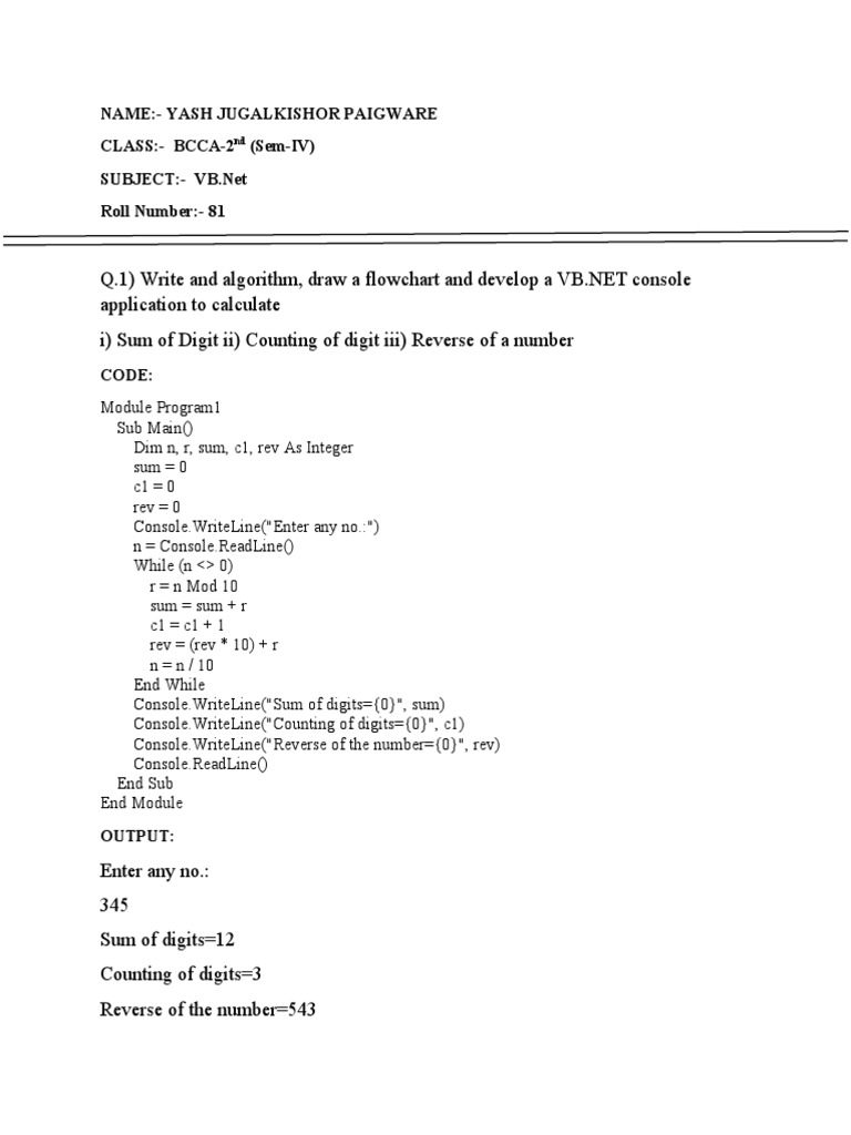 Practical | PDF | User (Computing) | Matrix (Mathematics)