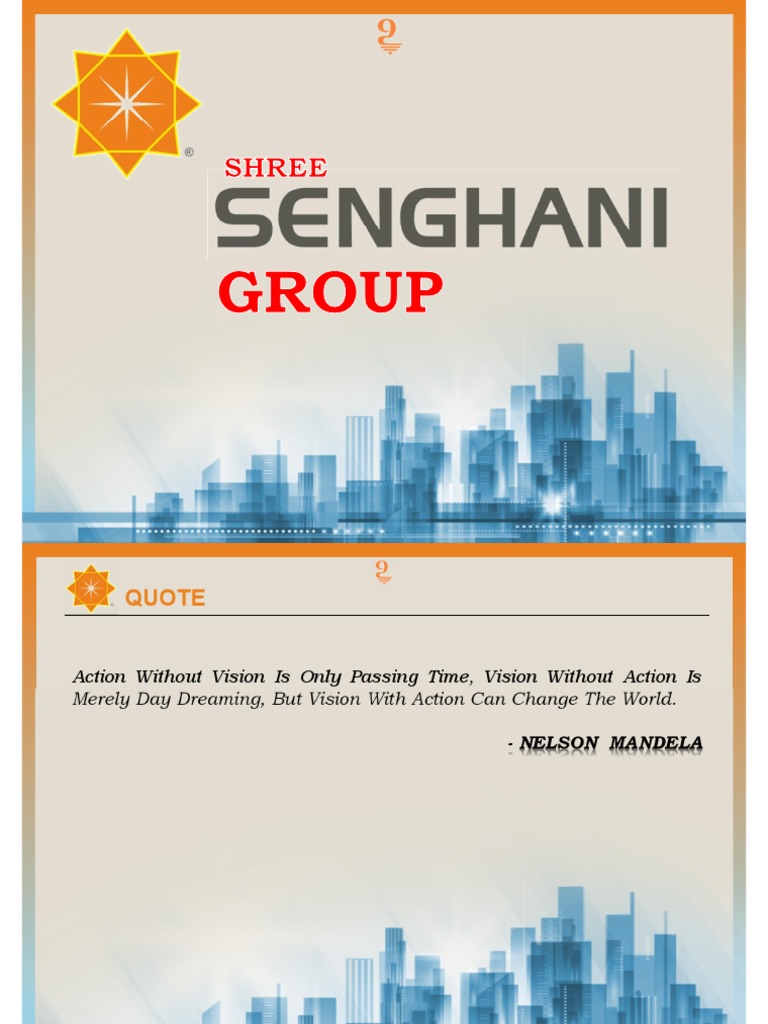 Shree Senghani Group Profile | PDF