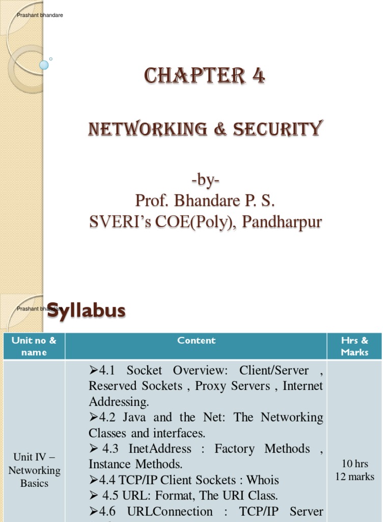 Java Networking Basics and Protocols | PDF | Osi Model | Network Socket