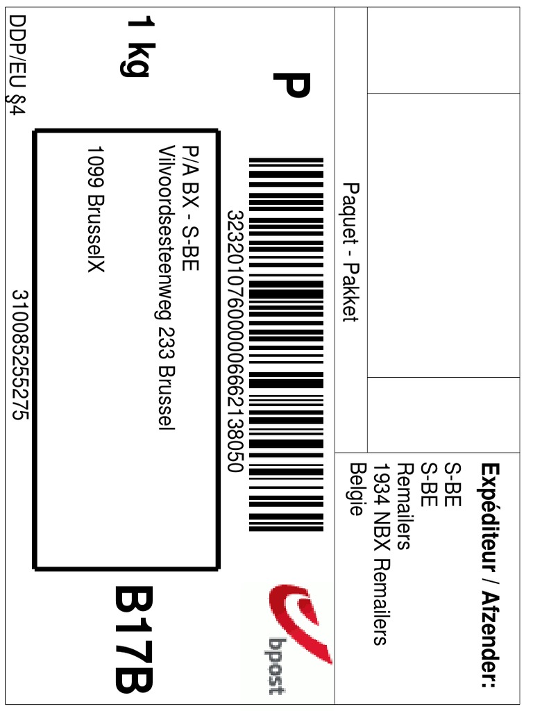 Returnlabel 310085255275 | PDF