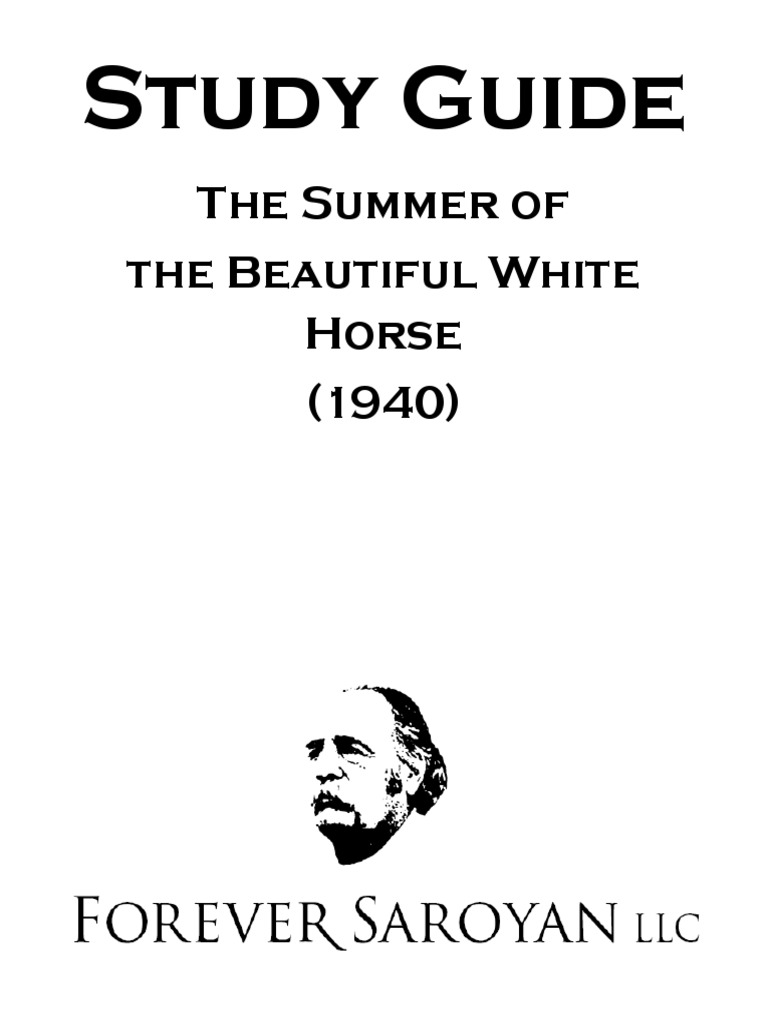 Study Guide - The Summer of The Beautiful White Horse | PDF