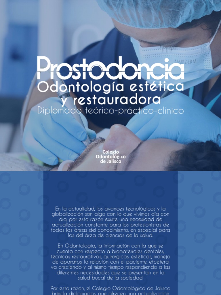 Diplomado en Prostodoncia | PDF
