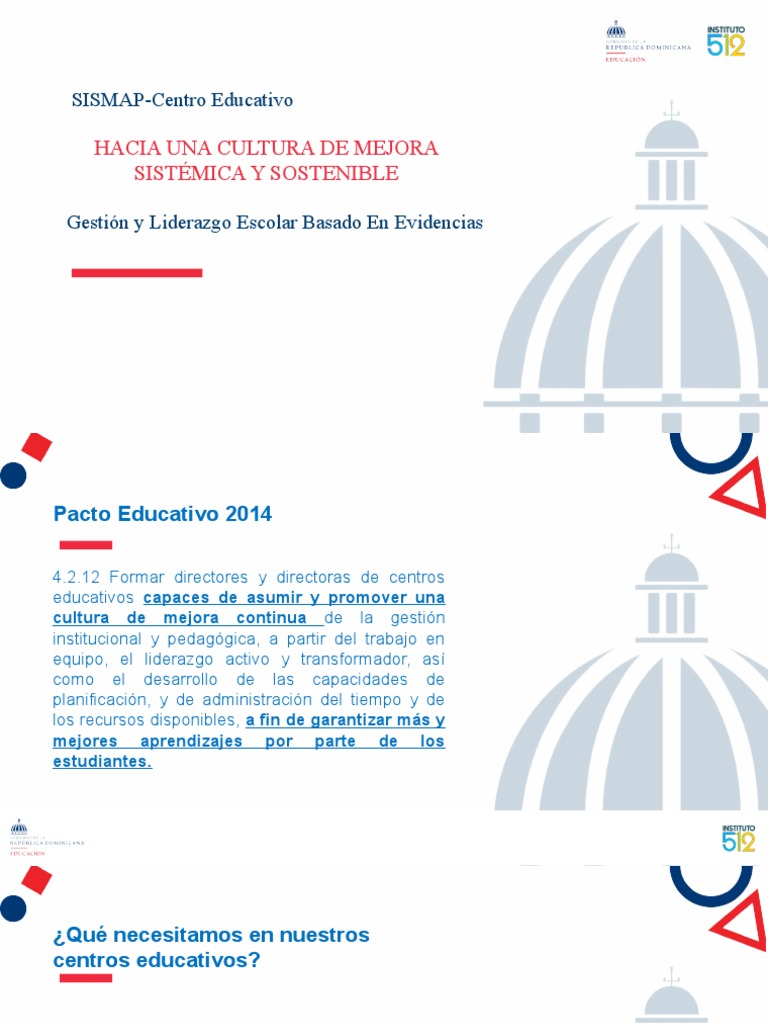 Marco Conceptual de La Gestion en Los Centros Educativos | PDF