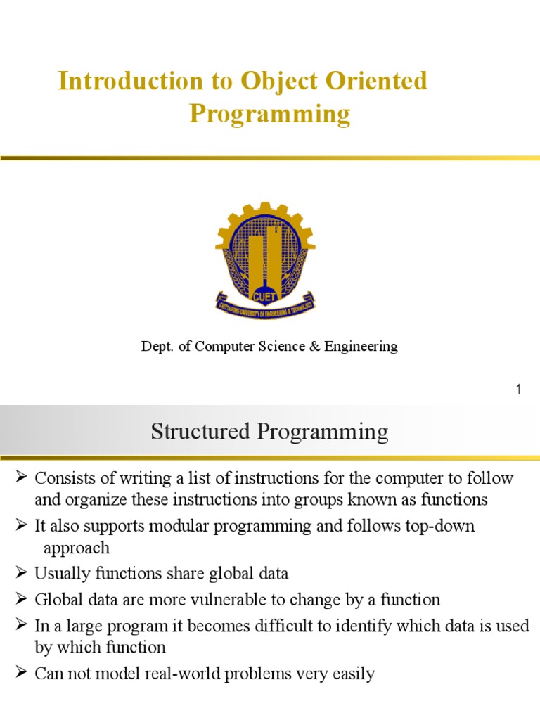 Object Oriented Programming Pdf Object Oriented Programming Class Computer Programming