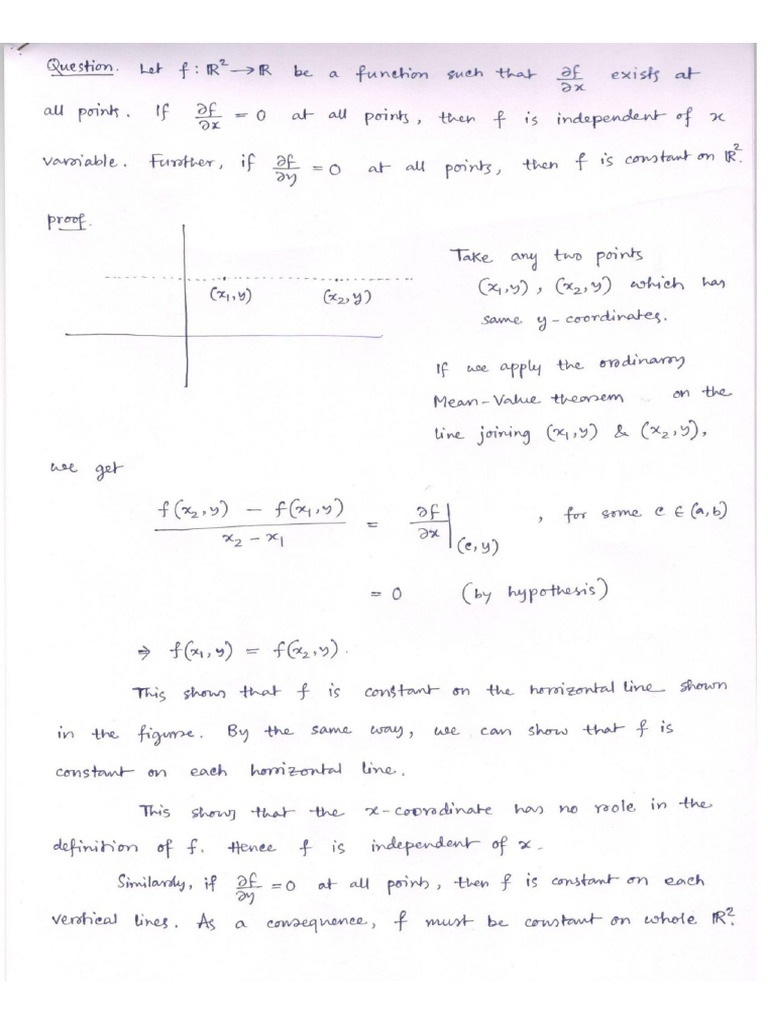 Function of Severable Variable | PDF