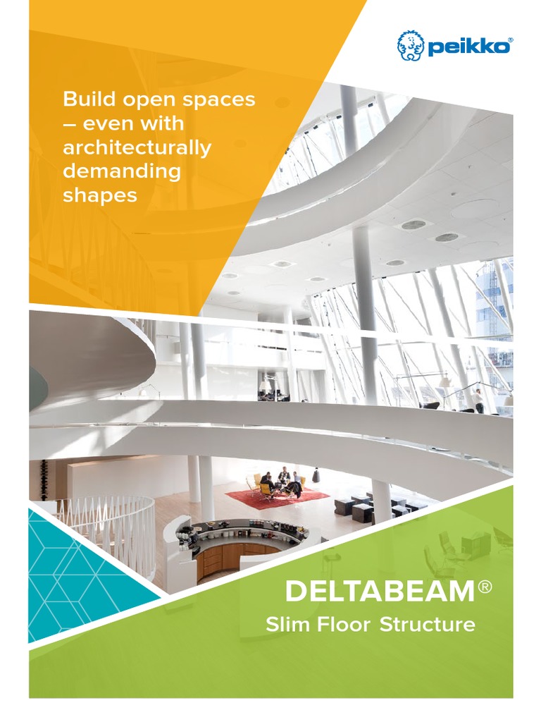 Deltabeam Slim Floor Structure Final | PDF | Concrete | Beam (Structure)