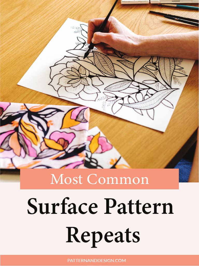 Surface Pattern Repeat PDF Compressed | PDF | Pattern
