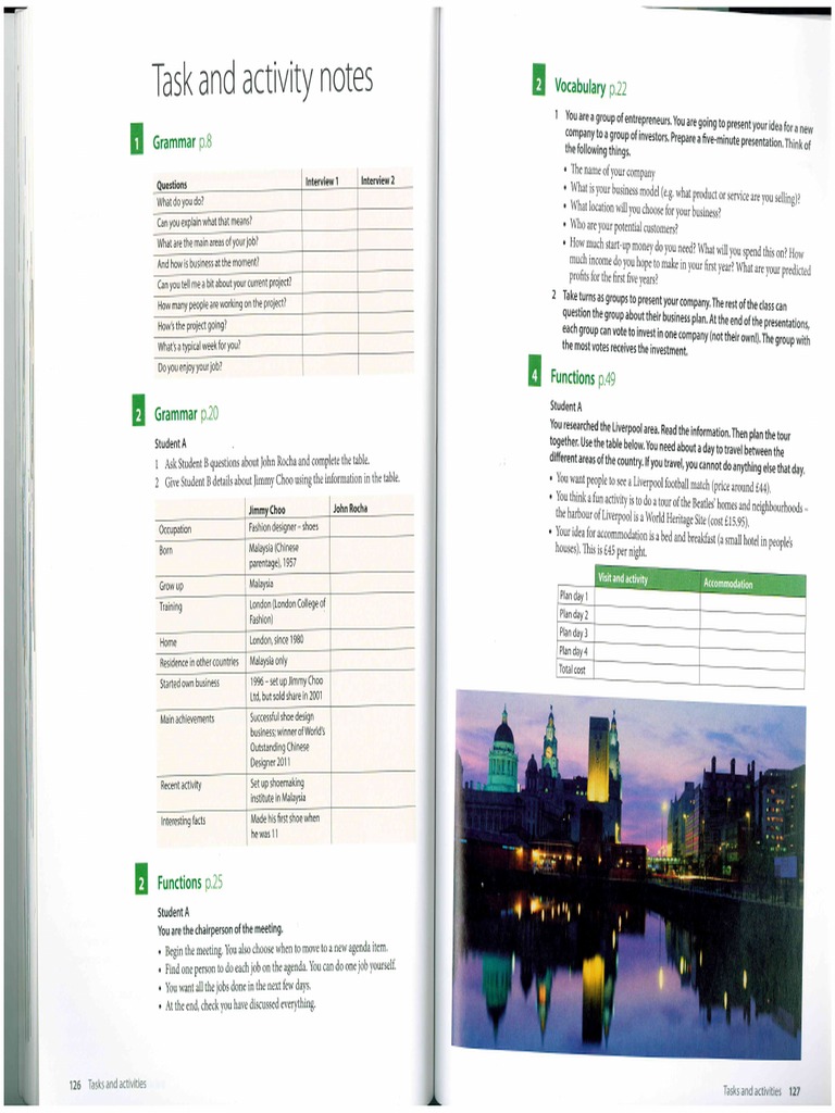 Task and activity notes | PDF