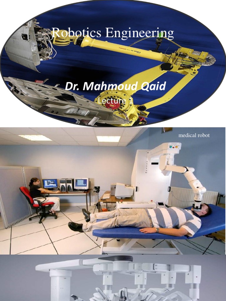 Lecture Robotics1 | PDF | Automation | Kinematics