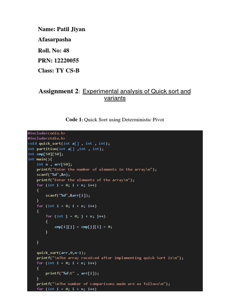 48 Daa Lab2 | PDF | Applied Mathematics | Algorithms