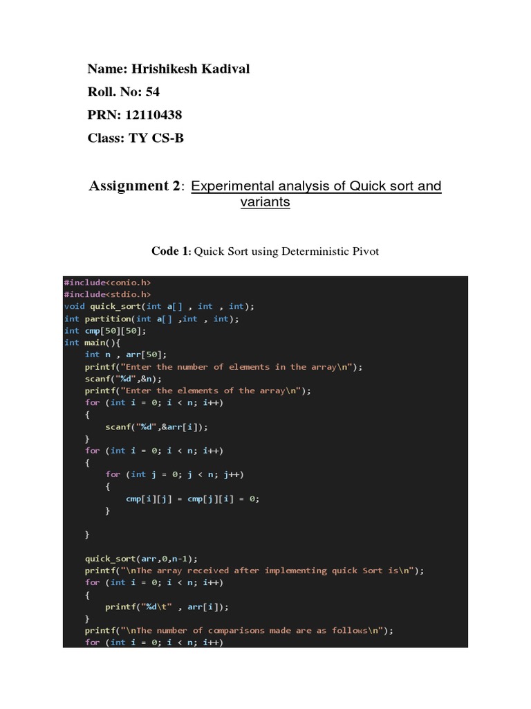 Lab2 CS-B 54 | PDF | Applied Mathematics | Algorithms