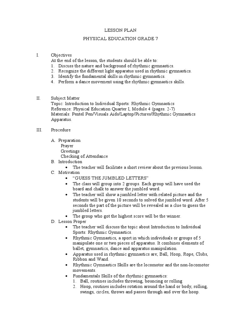 Rhythmic Gymnastics | PDF | Gymnastics | Physical Exercise