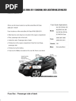 Mercedes OBD II Diagnostic Connector Pinout Diagram @ | PDF | Motor ...