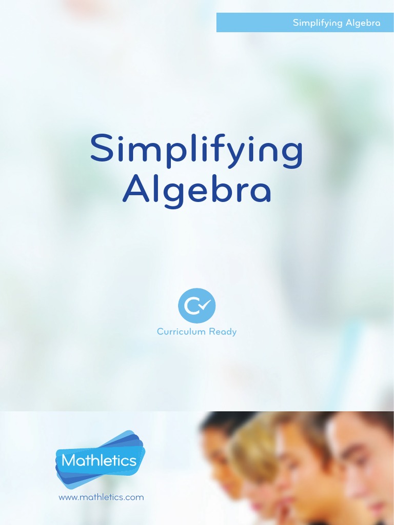 Simplifying Algebra for Kids | PDF | Division (Mathematics) | Abstract ...