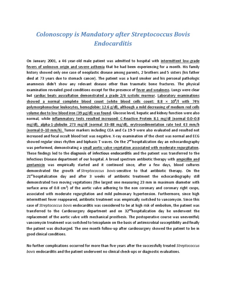 Colonoscopy Is Mandatory After | PDF | Colorectal Cancer | Biopsy