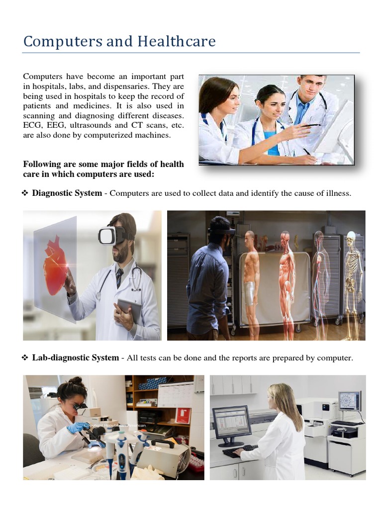 Ict in Helth | PDF | Medicine | Medical Diagnosis