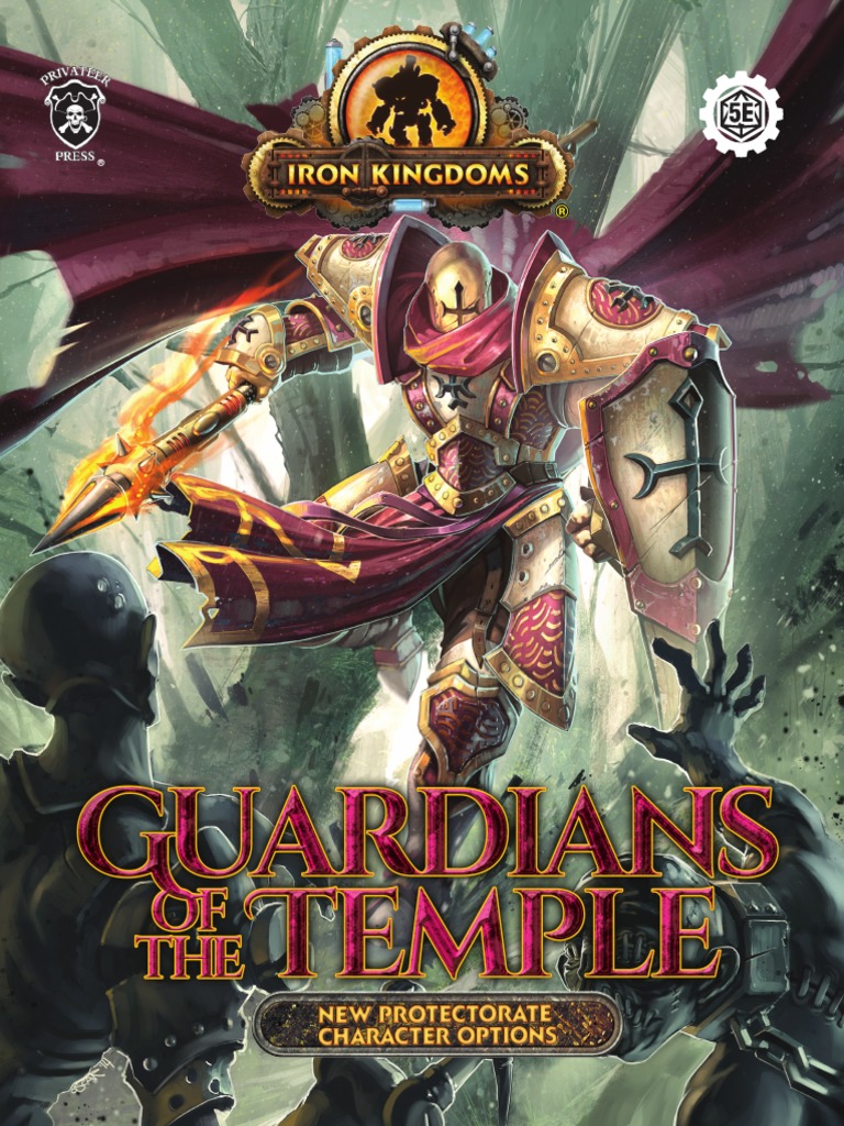Iron Kingdoms 5e - Guardians - of - The - Temple | Download Free PDF | License | Copyright
