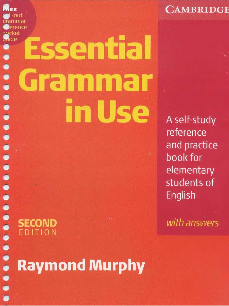 Cambridge - Murphy - Essential Grammar in Use With Answers 2e HQ - Djvu | PDF