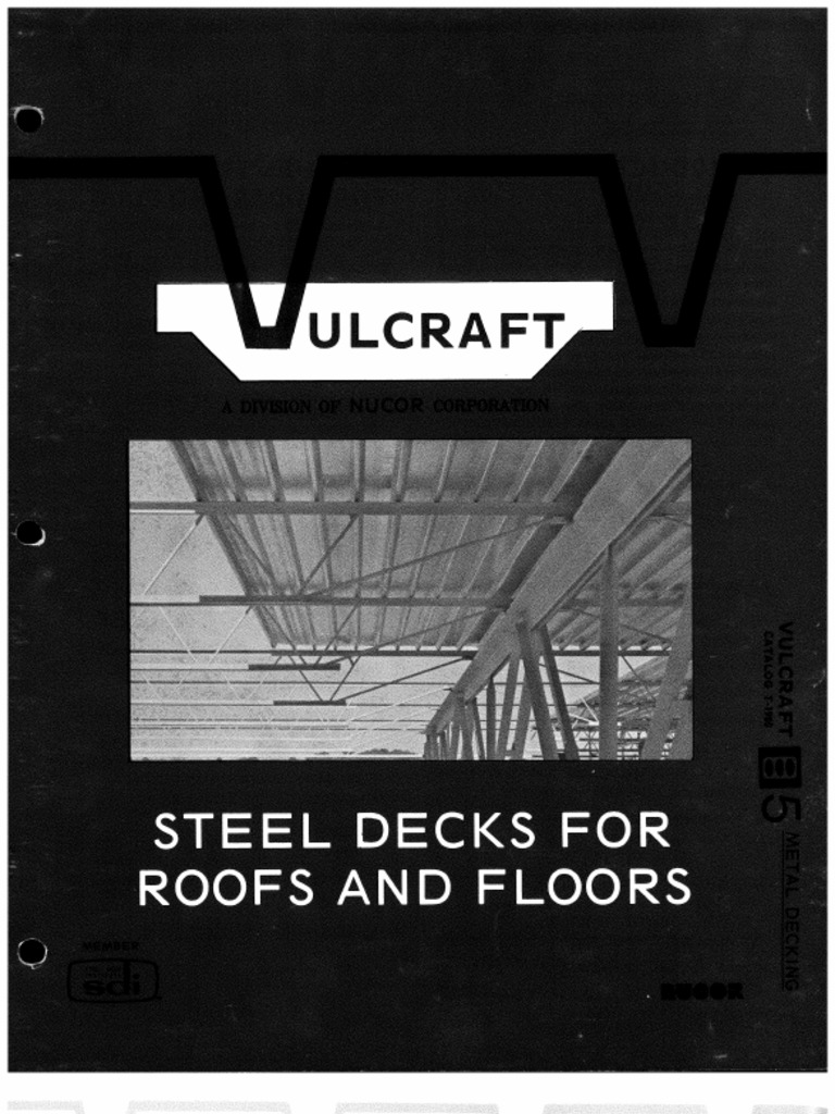 Vulcraft Deck Catalog 1980 | PDF