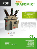 Trafomix Clase PDF | PDF | Transformador | Energia electrica