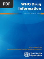 WHO AWaRe Antibiotic Classification 2023 | PDF | Antimicrobial ...